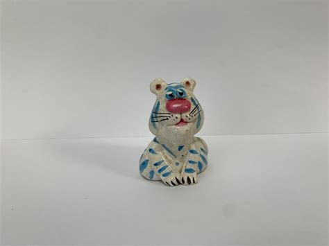 Скульптура керамічна статуетка з кераміки фігурка з кераміки тигр — ціна 150 грн у каталозі