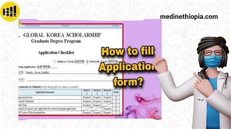 A Guide To Preparing Application Documents For The Gks Scholarship Med In Ethiopia