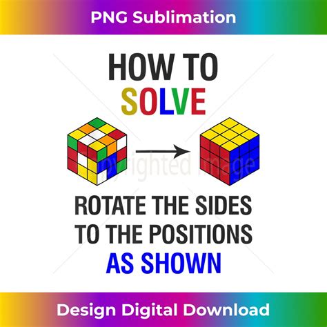 How To Solve Cubes Funny Speed Cubing Math Lover Eco Frien Inspire Uplift