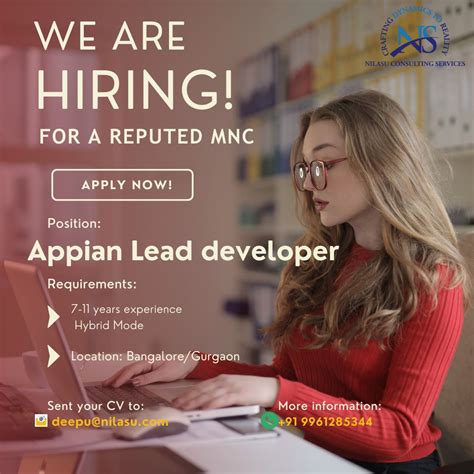 Deepu Thomas On Linkedin Hiring Appian Appiandeveloper Mnc Bangalore Bangalorejobs…
