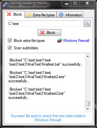 Download Folder Firewall Blocker 1 2 1 For Windows Filehippo Com