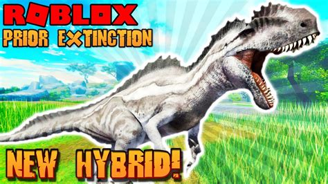 Roblox Prior Extinction New Hybrid Therodon Revamp Model Youtube