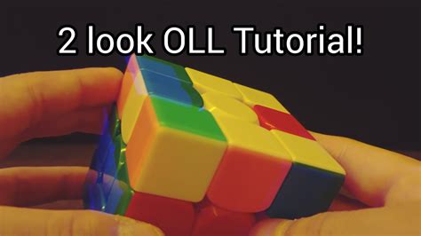 Look OLL Tutorial CFOP YouTube