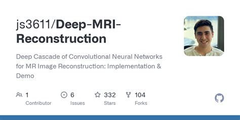 Github Js3611 Deep Mri Reconstruction Deep Cascade Of Convolutional