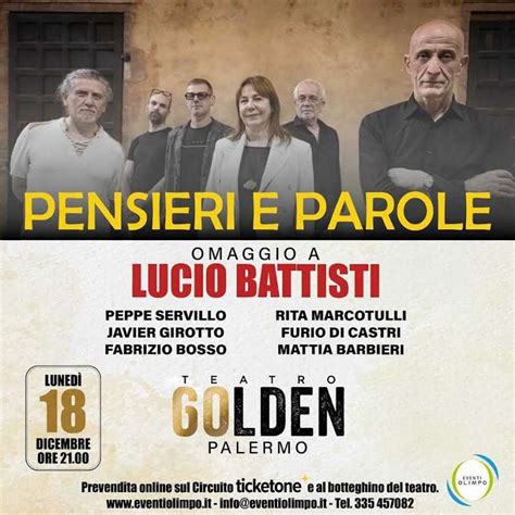 Pensieri E Parole Lomaggio A Lucio Battisti Bestentertainment