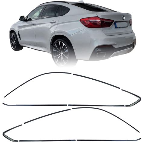 Kit De Garnitures De Portes Noir Brillant Bmw X6 F16 14 19