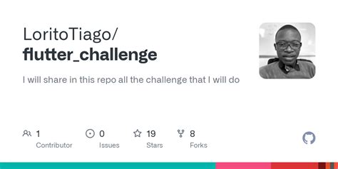 Github Loritotiagoflutterchallenge I Will Share In This Repo All