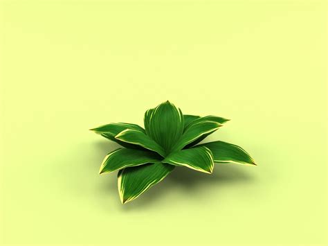 부시 5in1 로우 폴리 3d 모델 5 Max Fbx Obj Unknown Free3d