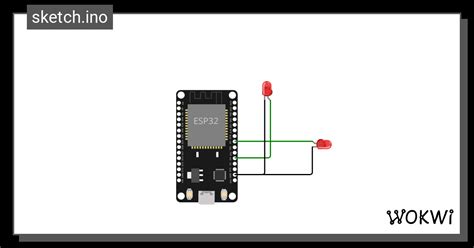 wokwi online esp32 stm32 arduino simulator