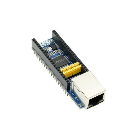 Ethernetuart конвертор модул Waveshare 2 канала 335 V 7450x21 Mm Съвместим с Raspberry