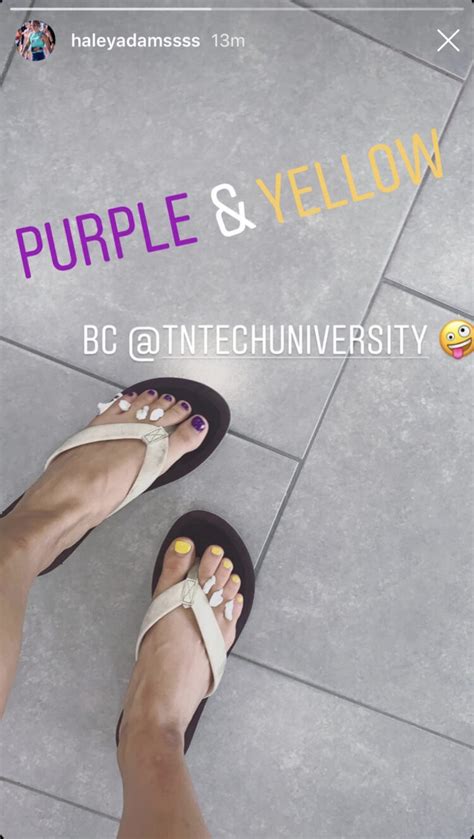 Haley Adams Feet