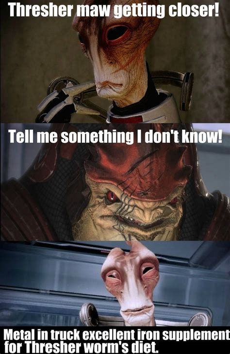 Mordin Makes A Joke 😆 Mass Effect Mass Effect Funny Mass Effect Universe