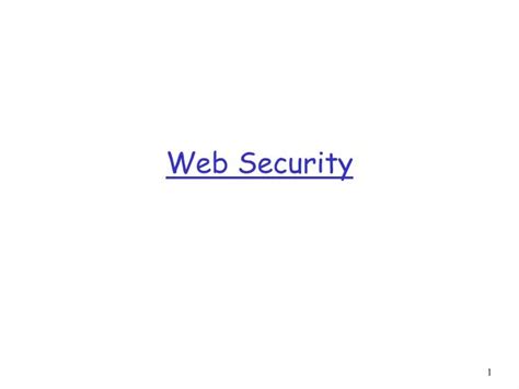 PPT Web Security PowerPoint Presentation Free Download ID