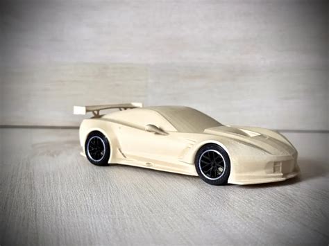 Chevy Corvette C7r Martin Racing 2 Car Model By Shapeshift 3d
