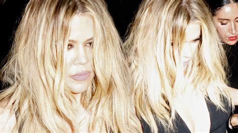 Khloe Kardashian Looks Worse For Wear As She S Led Inside Justin Bieber S Grammys Bash Mirror