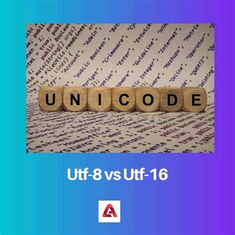 Utf 8 Vs Utf 16 Diferencia Y Comparación