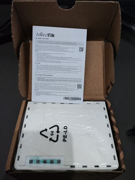 MIKROTIK RB750Gr3 HEX 5 Port Gigabit Router Computers Tech Parts Accessories Networking