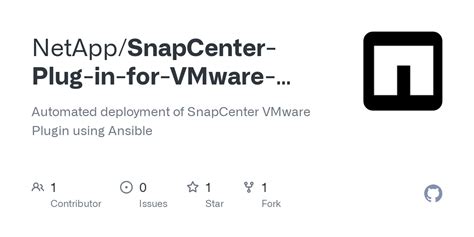 Github Netappsnapcenter Plug In For Vmware Vsphere Automated Deployment Of Snapcenter Vmware
