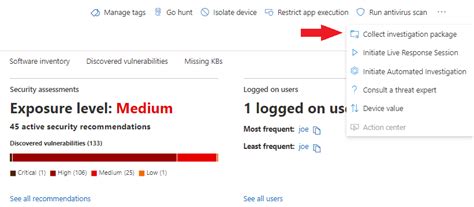 Investigation With Defender For Endpoint Investigation Package Part Modern Cloud Management