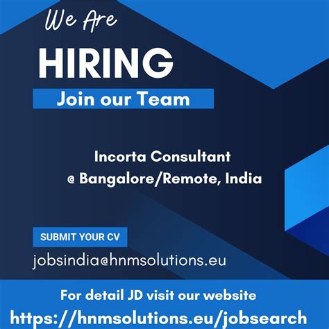 Hnm Solutions Group On Linkedin Requirement Designing Developing