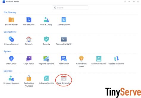 群晖开启tun并实现clash Docker的透明代理 Tinyserve