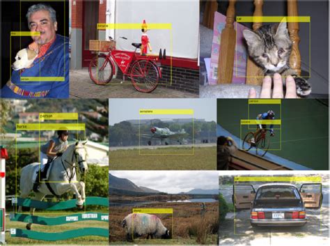 Visual Sample Results From The Proposed Method For Pascal Voc 2007 Test Download Scientific