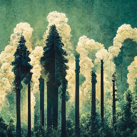 Ai Generated Trees Forest Free Photo On Pixabay Pixabay