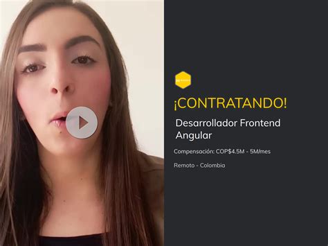 Desarrollador Frontend Angular En Momenry Torre