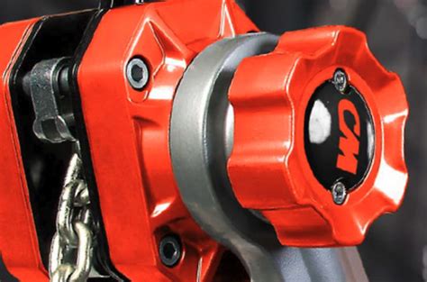 Cm® Tornado 360°™ Lever Chain Hoist Design Features And Best Fits