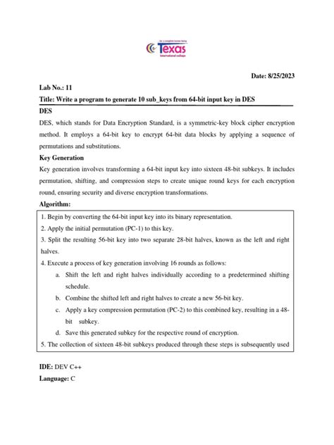 Print Lab 11 All Pdf Cryptography Programming