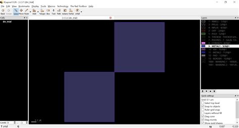 width space special drc — klayout