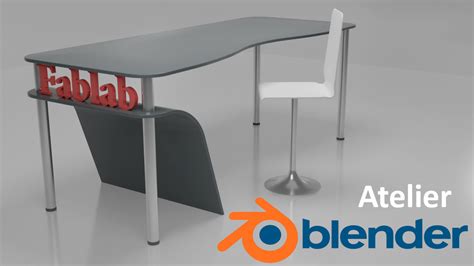 Modélisation 3d Blender Débutant Fablab Sew Usocome