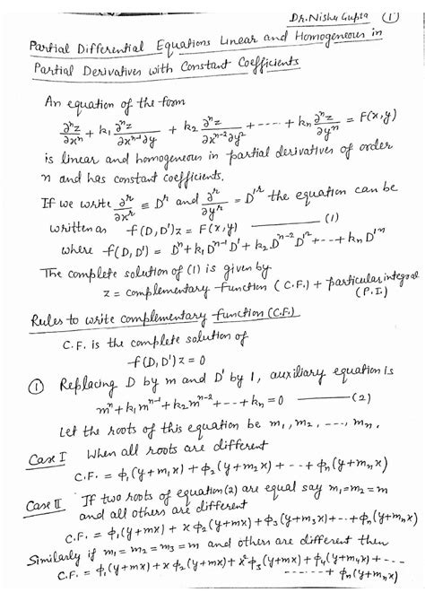 Applied Maths Unit 1 Applied Mathematics Iii Studocu