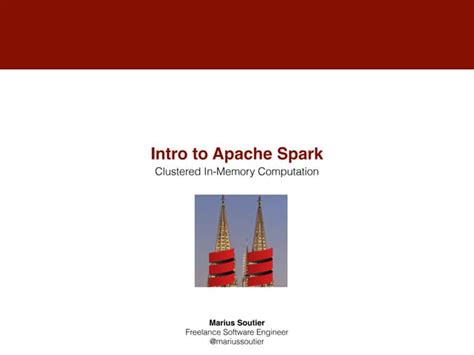Intro To Apache Spark Pdf