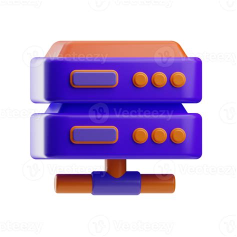 Security Object Network Server 3d Illustration 35898744 Png