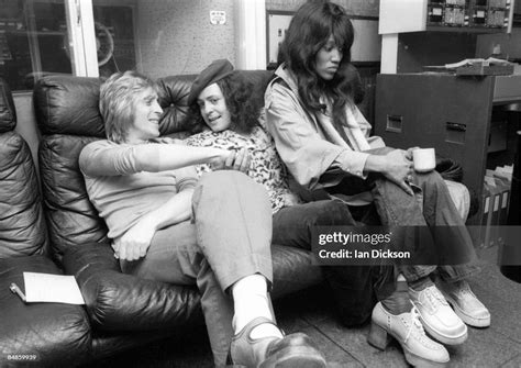 Photo Of Mick Ronson And Gloria Jones And Marc Bolan Wgloria Jones