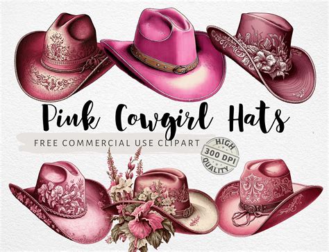 Cowgirl Hat Clip Art