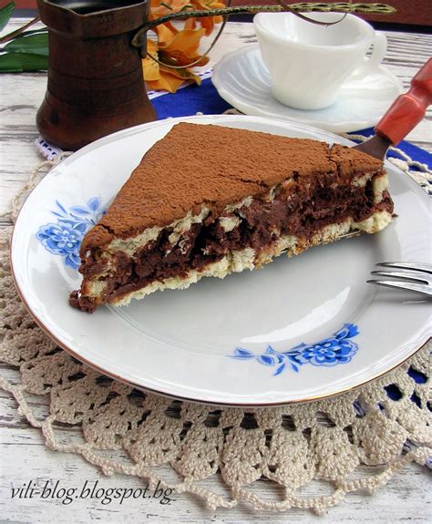 Къкрещо гърненце Бисквитена торта за начинаещи