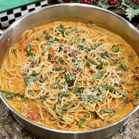 Creamy Bolognese Dinner In 321