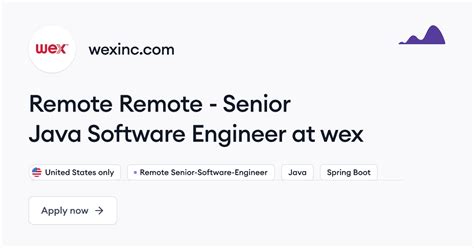 Wex Hiring Remote Senior Java Software Engineer • Remote Work From Home Himalayas