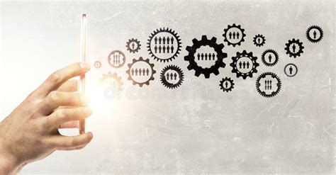 Social Media And Cloud Computing Stock Image Image Of Social Concept 73022981