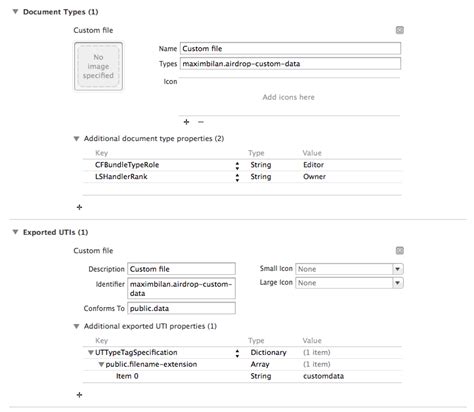 Github Maximbilan Ios Airdrop Custom Data Ios Airdrop Custom Data Transferring Example
