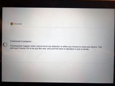 How To Reset A Chromebook Factory Reset Wipe Personal Data Laptop Mag