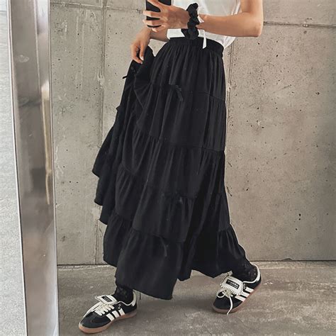 밴딩리본캉캉스커트 Sk 에이블리