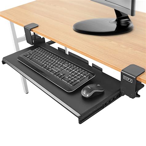 Clamp On Keyboard Tray Under Desk Storage Ergonomic Desk Drawer Desertcart Malta