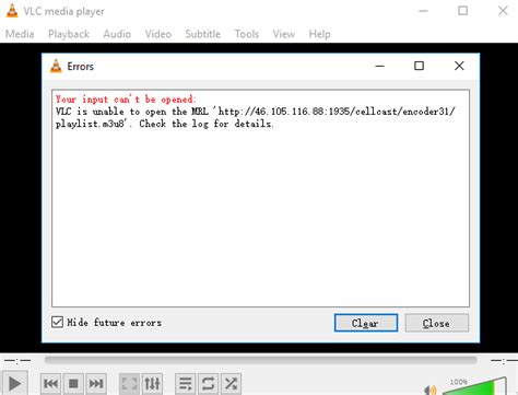 Solve VLC Not Recognizing Input Format M3U8