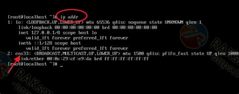 Centos7启动网卡并查看ip地址的方法 Raksmart美国服务器评测 Centos7启动网卡并查看ip地址的方法 Raksmart美国服务器评测