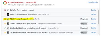 Rename REUSE Job Issue ZEISS Libczi GitHub