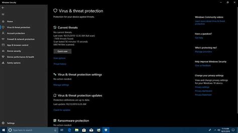 Pc Infected Windows Defender Shows Threats Found Solved Windows 10