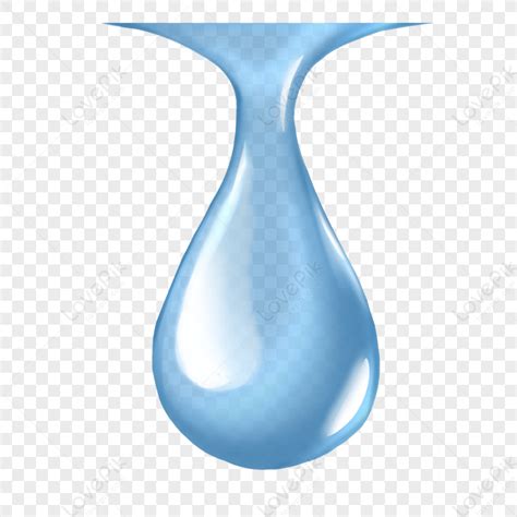 손으로 그린 그림 디자인 워터 드롭 스톤 만화 일러스트 블루 물방울깨끗한하락 Png 일러스트 무료 다운로드 Lovepik